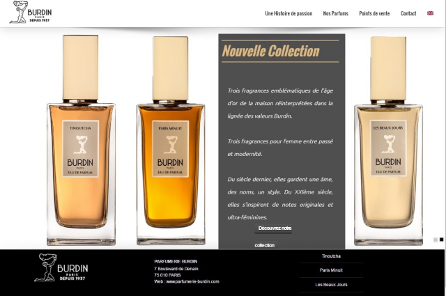 Blog parfumerie parisienne Burdin
